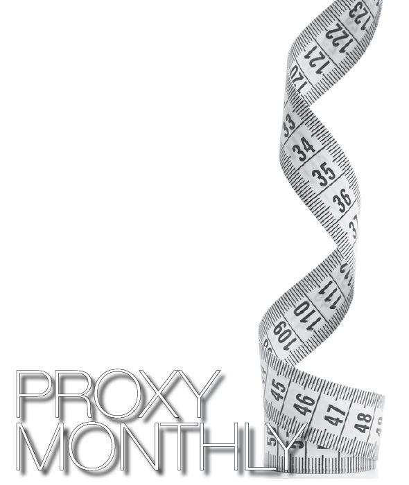 Proxy Monthly Front Cover Some Text • Diligent Market Intelligence